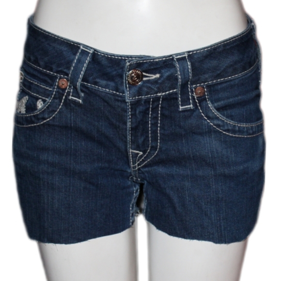 True Religion | Shorts | True Religion Low Rise Vintage Cut Shorts Size ...